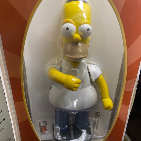 Simpsons | Toys | The Simpsons Homer Tin Action Toy 202 Rocket Usa ...